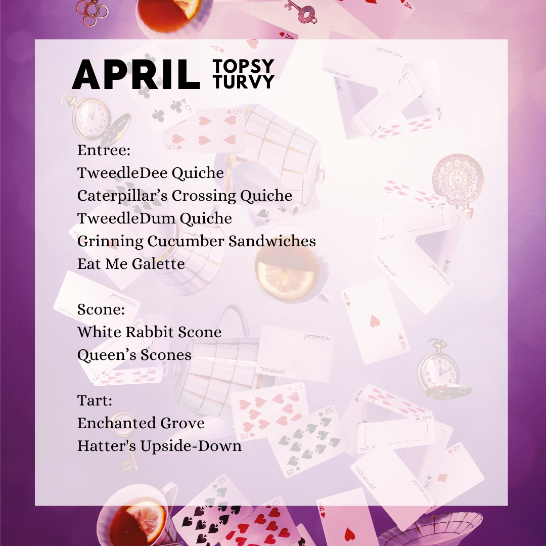 Afternoon Tea: April | Casting Whimsy